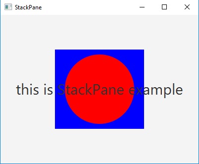 JavaFX 类 StackPane用法及代码示例 - 纯净天空